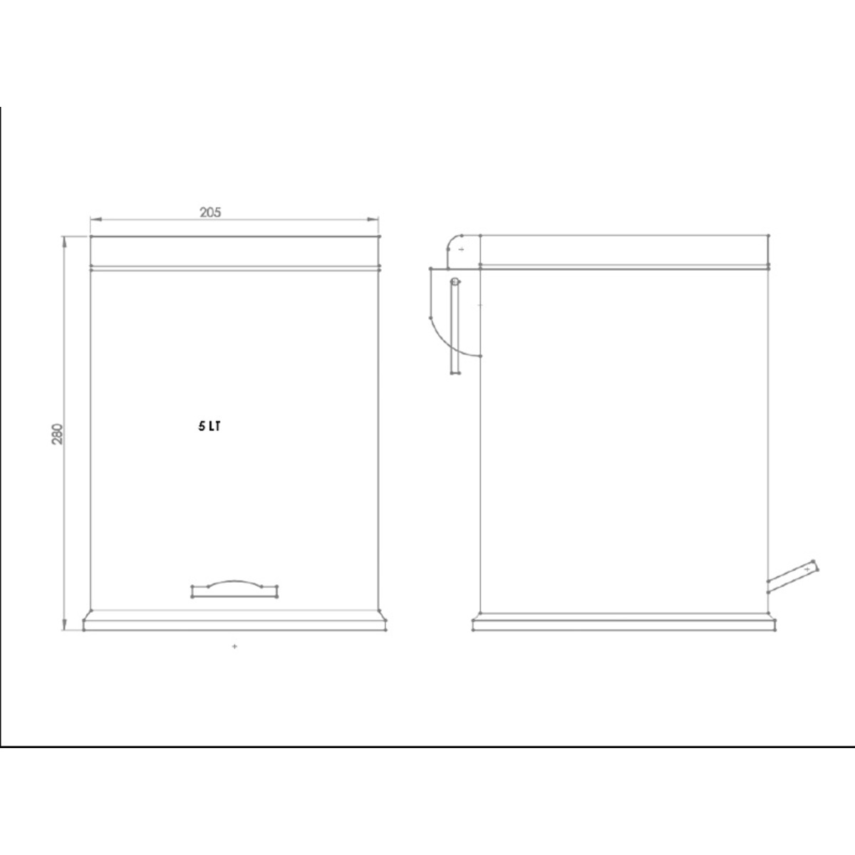 Kanta 5L CLASSIC LINNI Black – ELMOS Promet